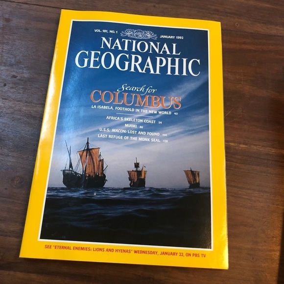 National Geographic | Accents | National Geographic January 992 ...